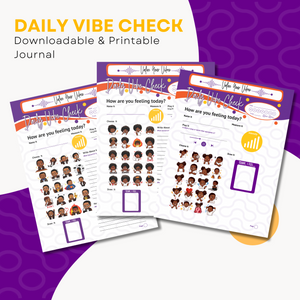 Value Your Vibes Daily Vibe Check Downloadable/Printable Journal ...