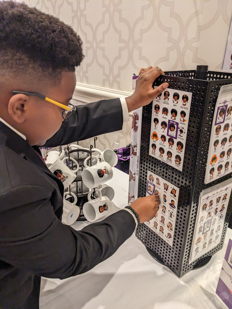 Daily Vibe Check Magnet - Black Feelings, Emotions & Mood Chart - 8.5 ...